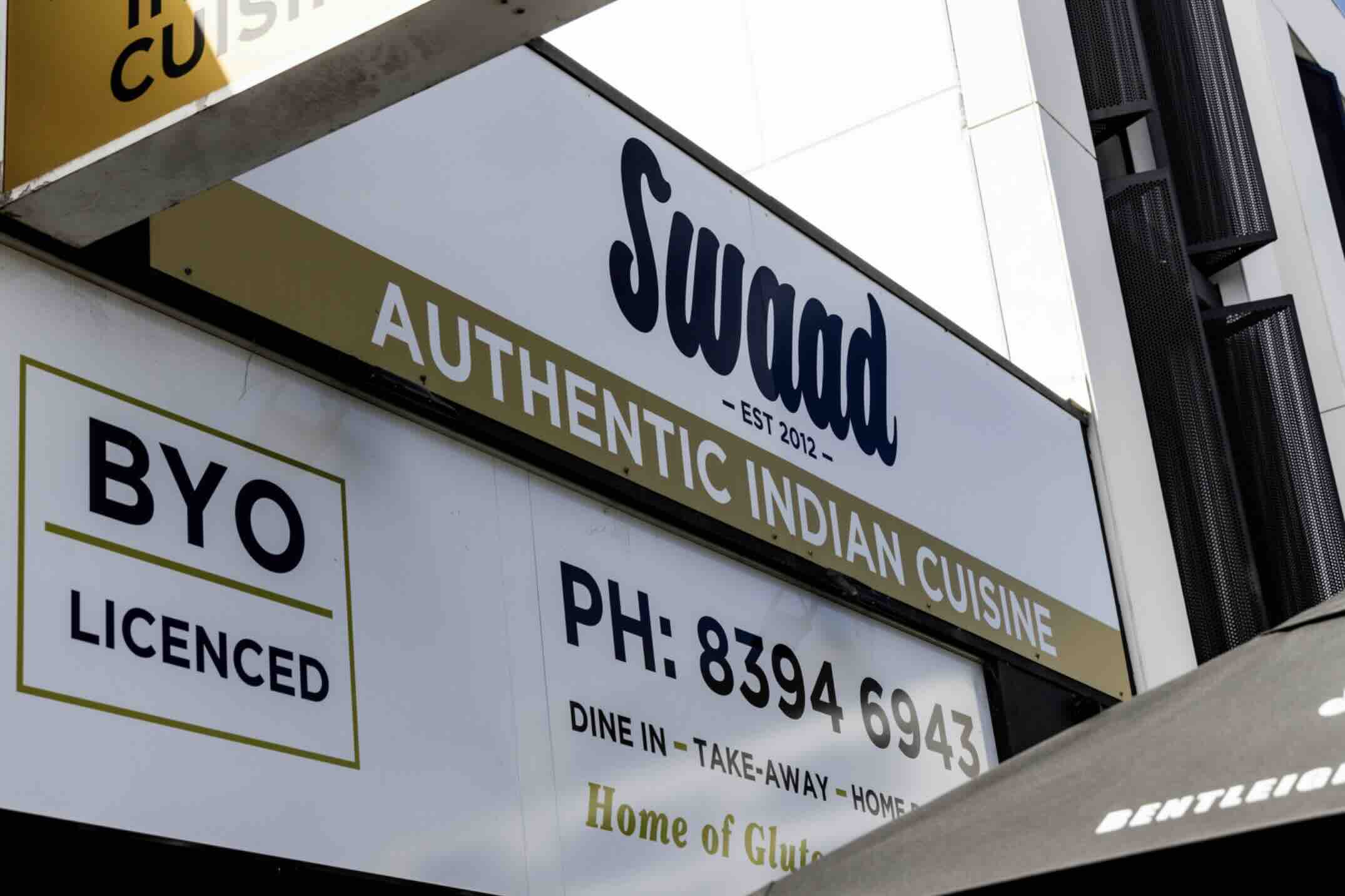 Location and Opening Hours - Swaad India's Zest Bentleigh Melbourne